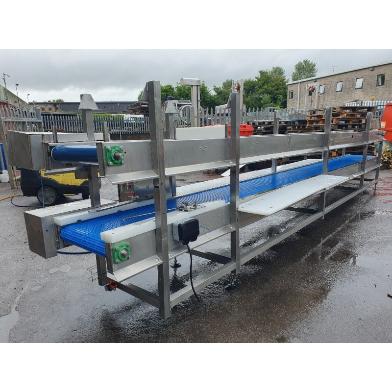 Packing conveyor two tier